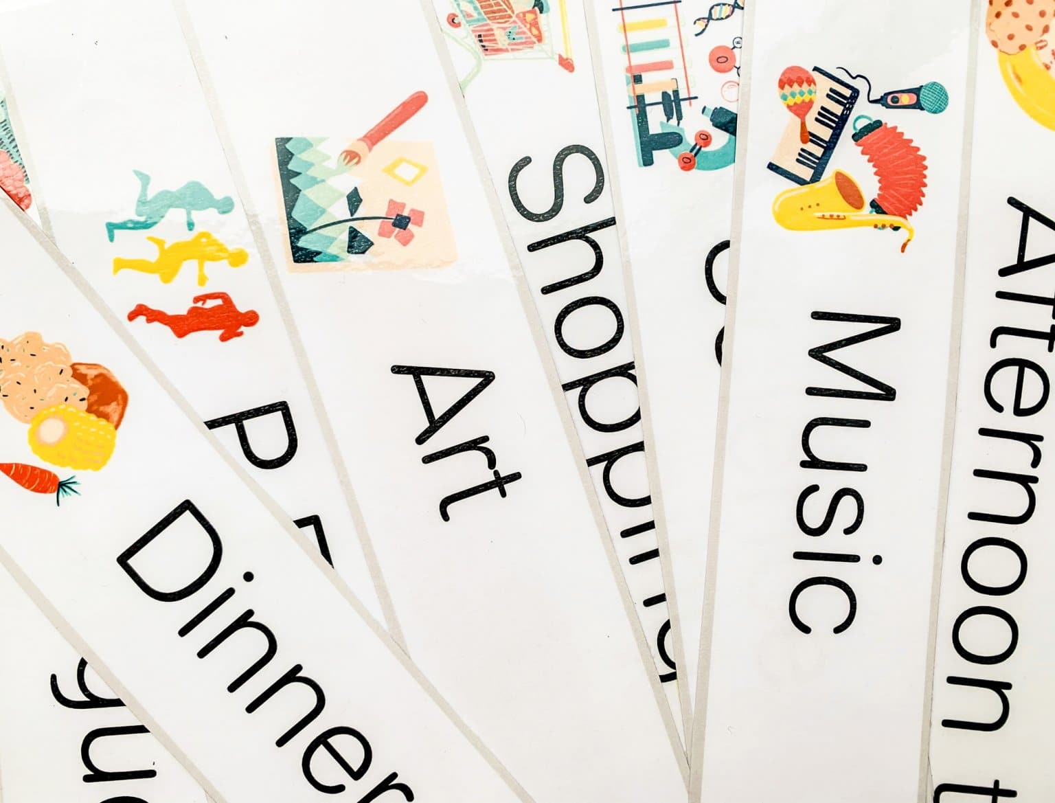 Daily Visual Schedule for Kids - Free Printable to Download