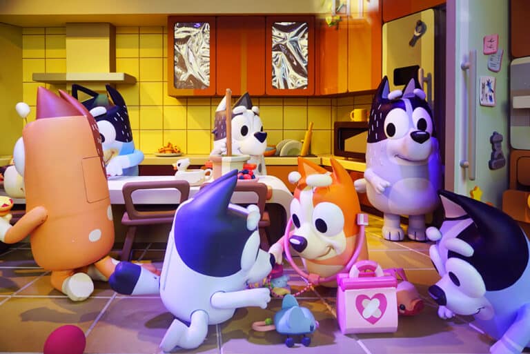 Wackadoo! Bluey is the Myer Christmas Windows 2023 Theme • TOT: HOT OR NOT